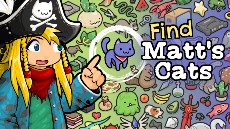 Find Matt’s Cats launches March 16th | Kupo Games